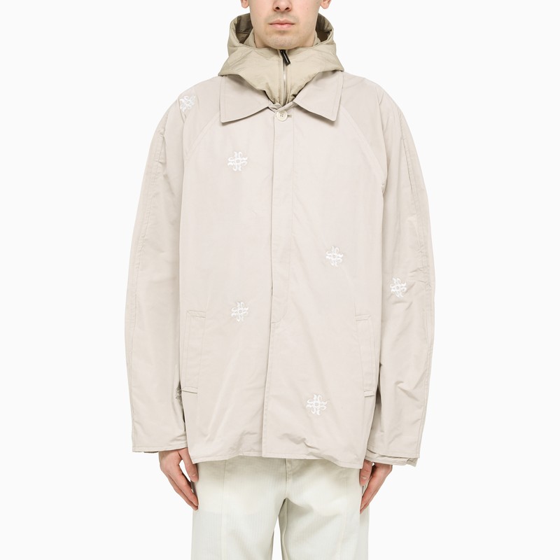 Kusikohc Beige Field Jacket With Waistcoat | ModeSens